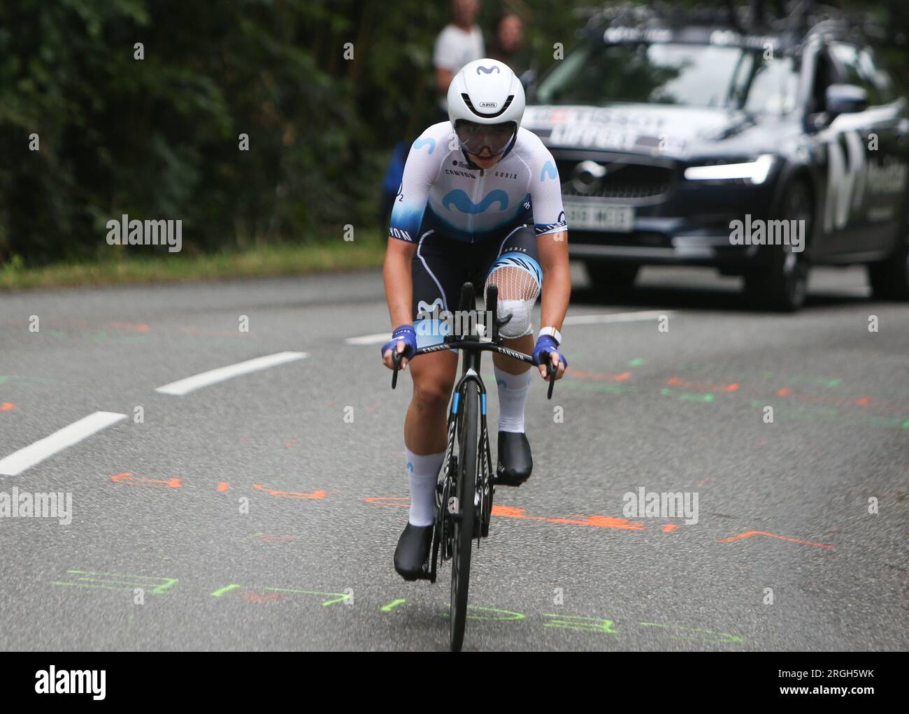 LIPPERT Liane of Movistar Team during the Tour de France Femmes avec ...