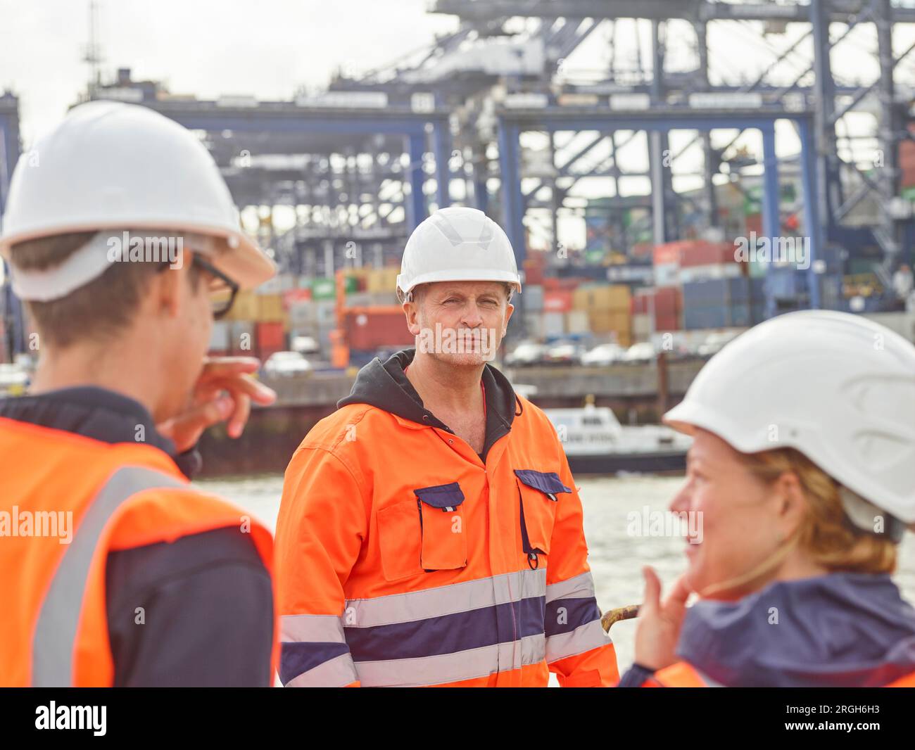 Felixstowe port workers hi-res stock photography and images - Alamy