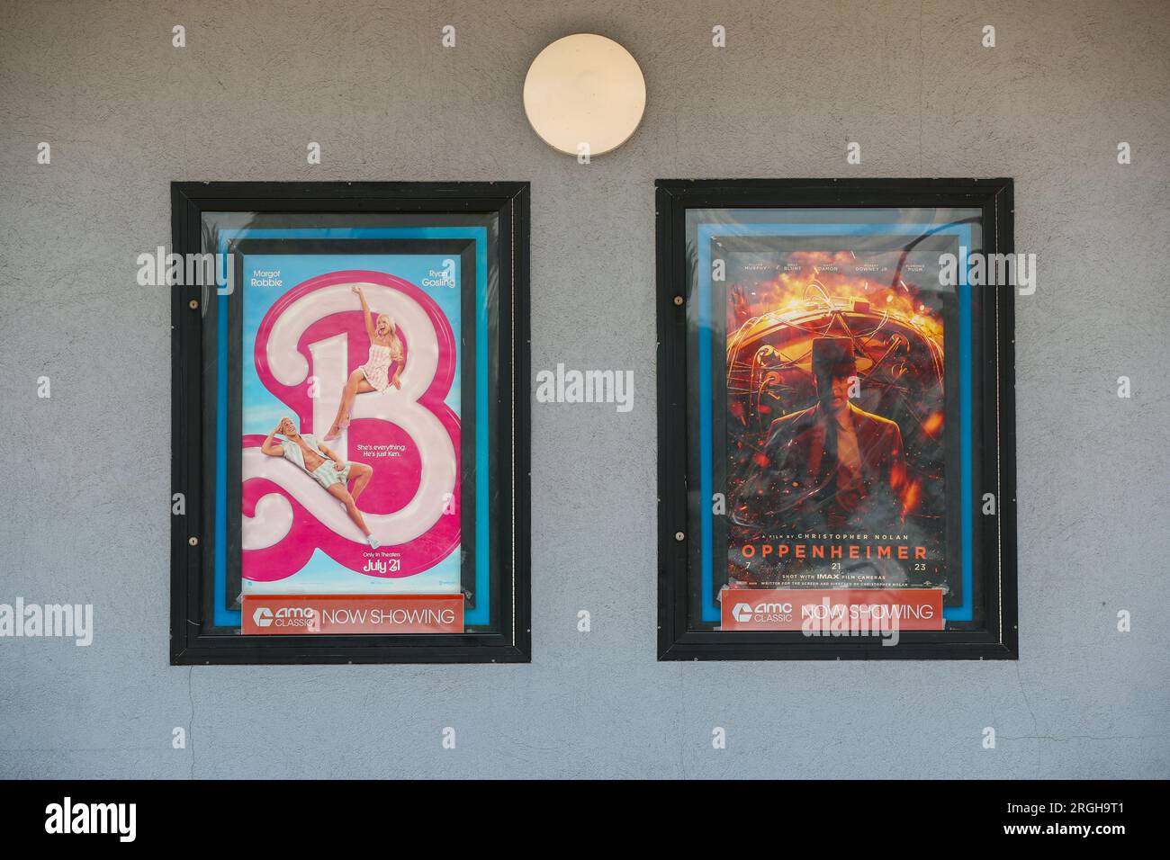 Barbie movie poster 2023 hi-res stock photography and images - Alamy