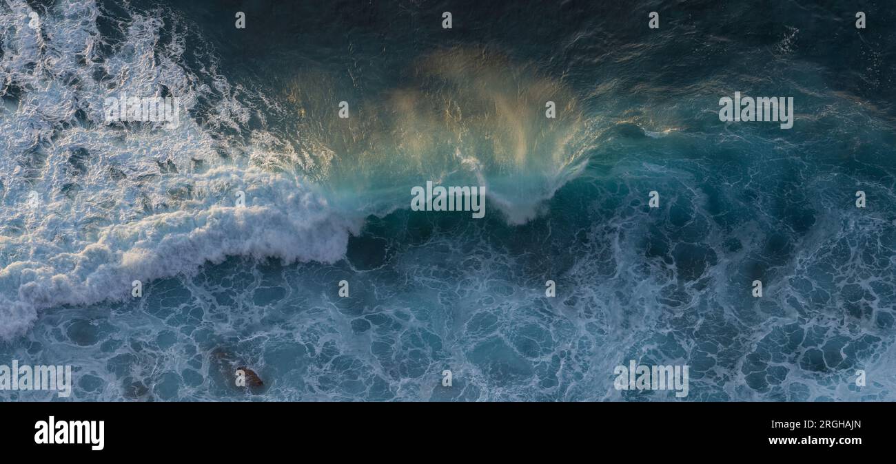 Banner of a giant wave. Perfect for covers and wallpapers. Wave for ...