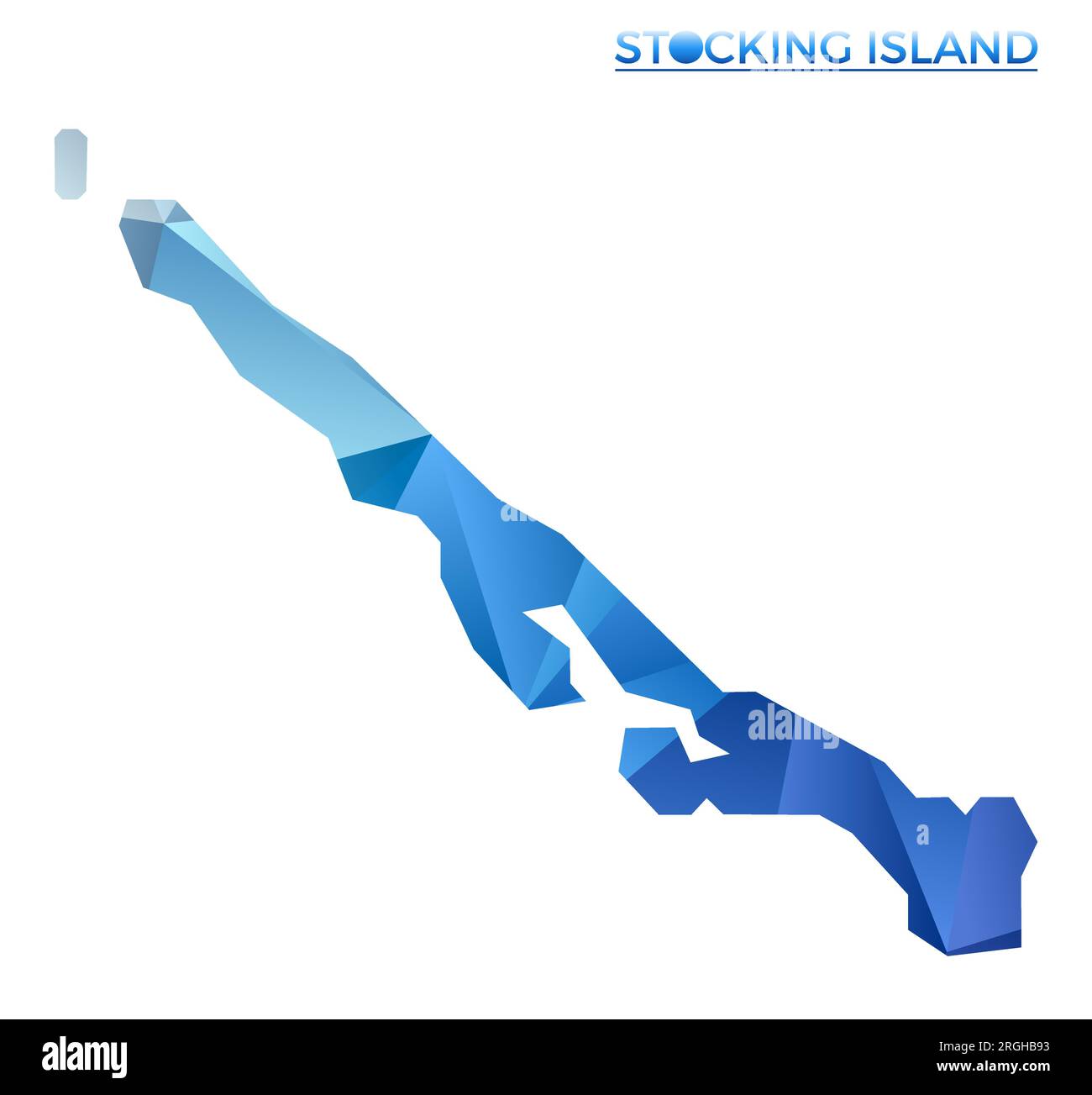 Stocking island map Stock Vector Images - Alamy