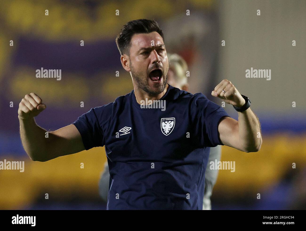Johnnie jackson afc wimbledon hi-res stock photography and images - Alamy