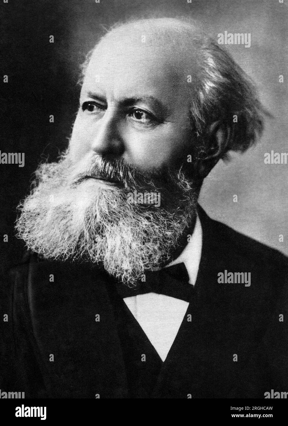 Charles Francois Gounod (1818-1893), French Composer, head and ...