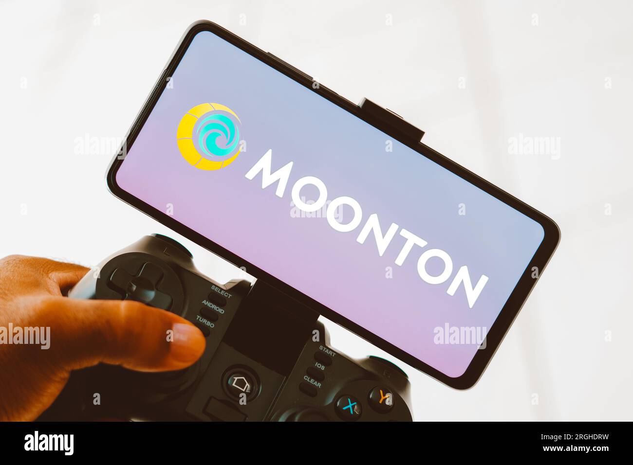 Moonton logo hi-res stock photography and images - Alamy