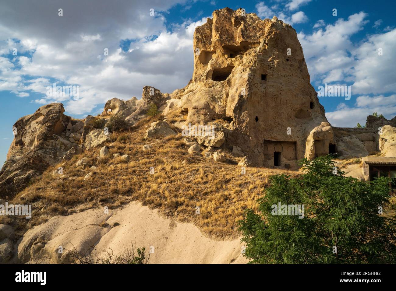 Ancient cave houses Cappadocia, Turkey Stock Photo - Alamy