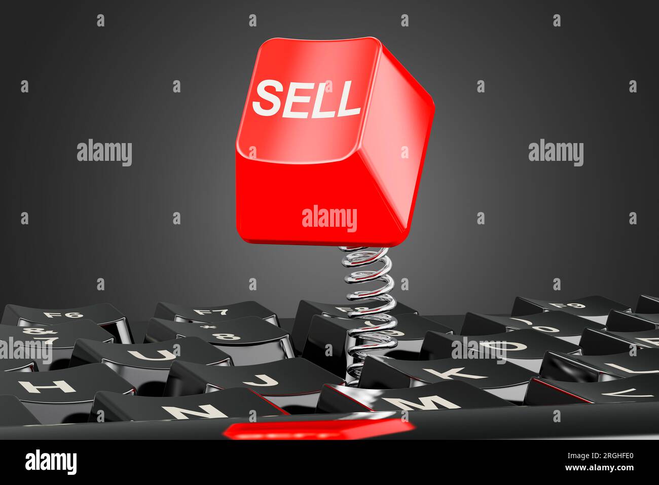 Buy and sell red buttons hi-res stock photography and images - Alamy