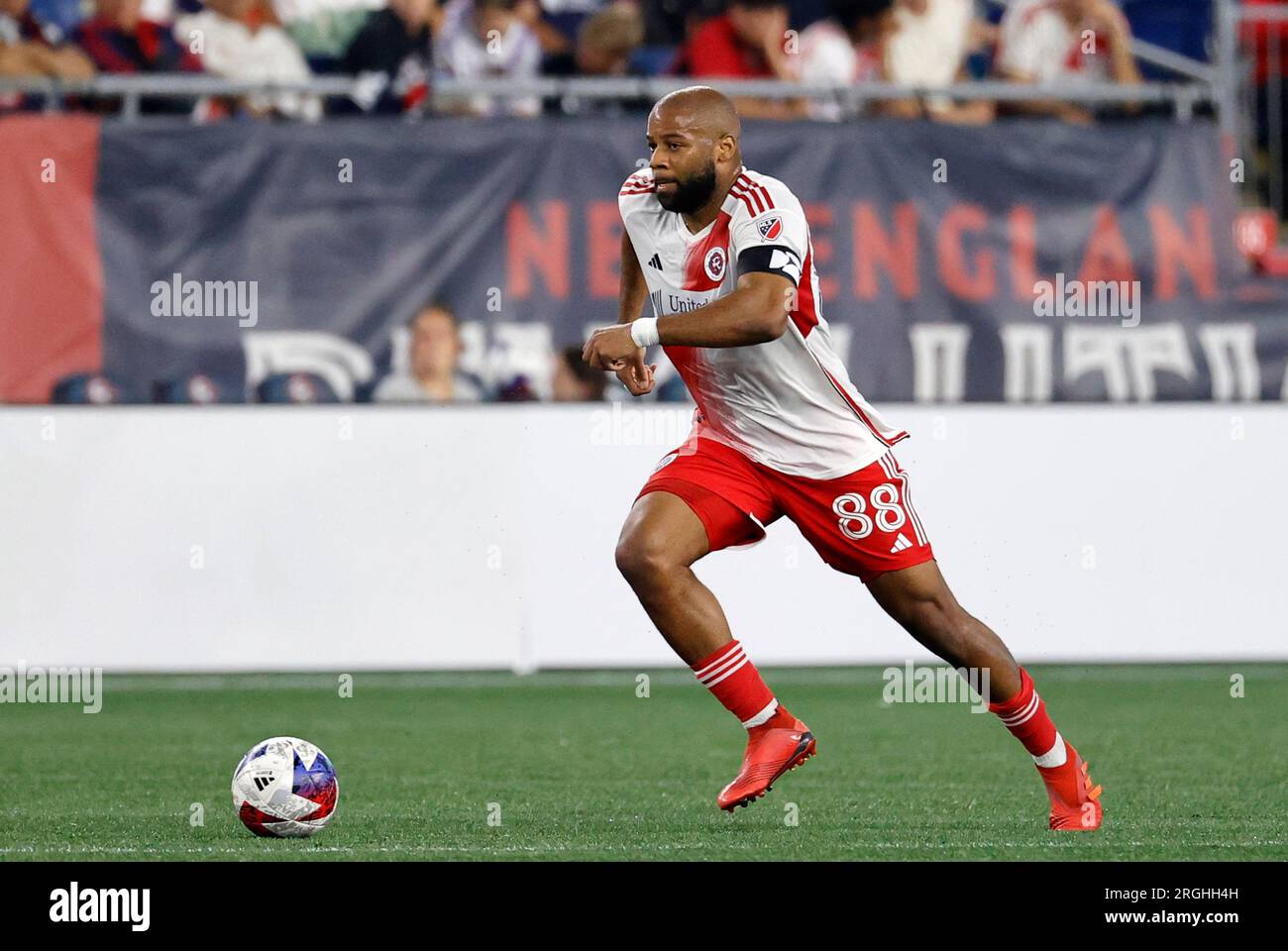 FOXBOROUGH, MA - AUGUST 07: New England Revolution defender Andrew ...