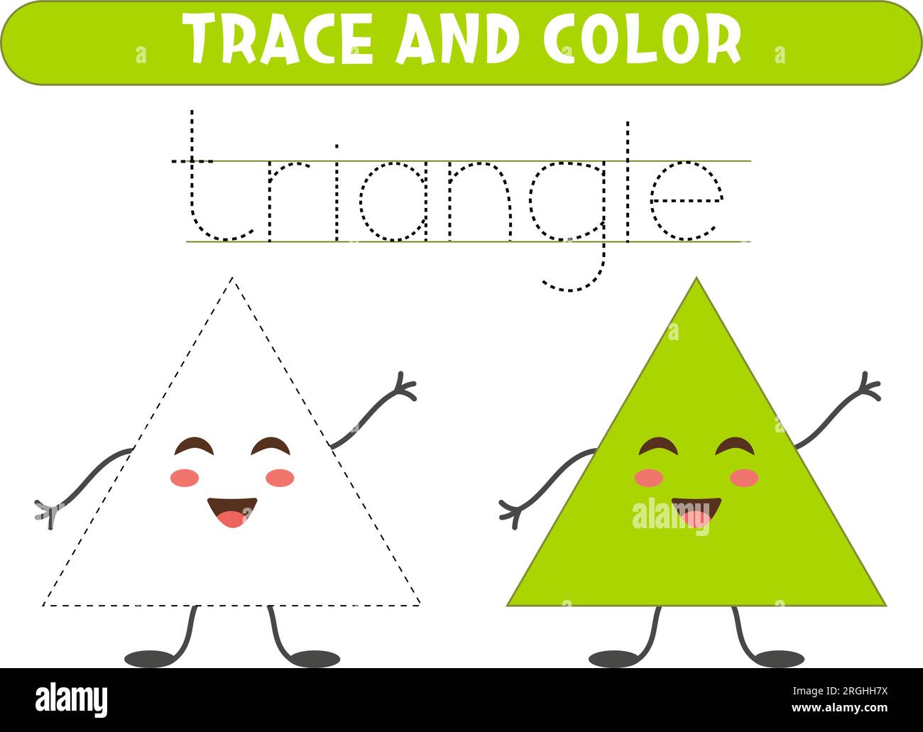 Dotted shape for tracing hi-res stock photography and images - Alamy