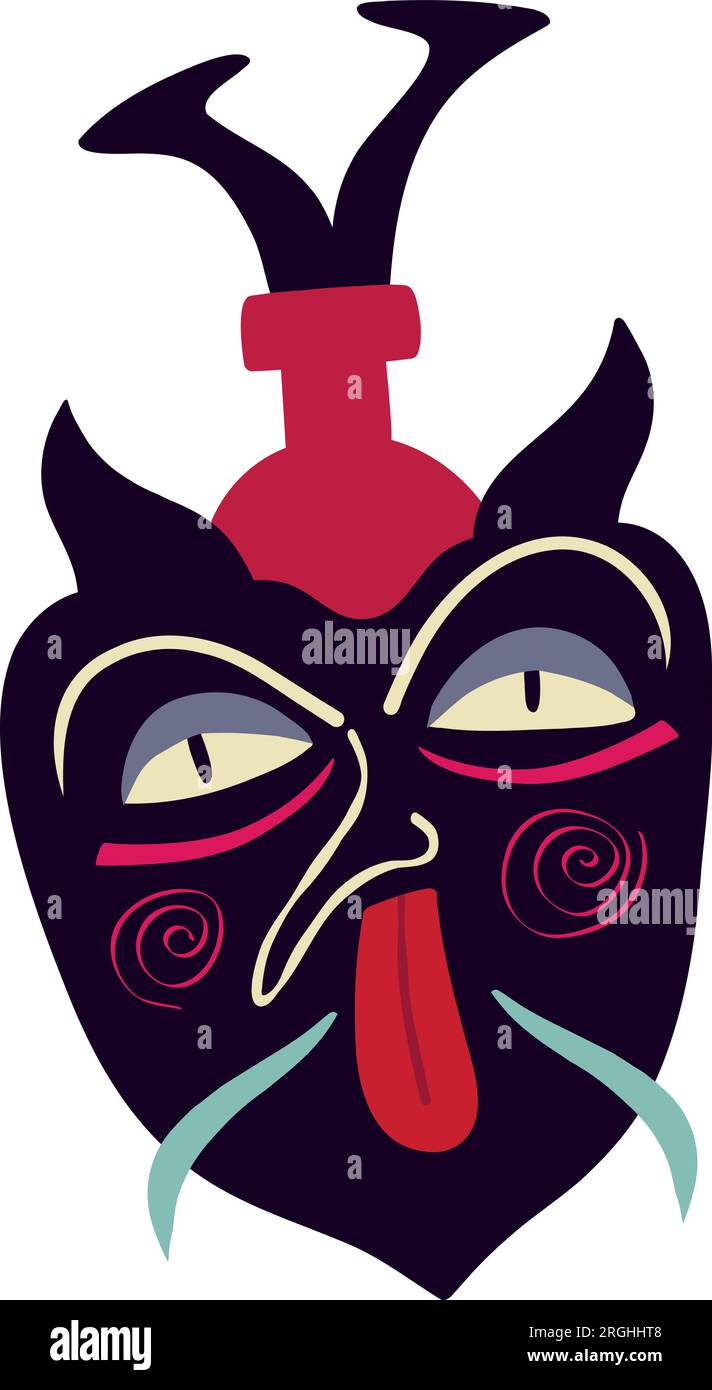 Ugly devil Stock Vector Images - Alamy