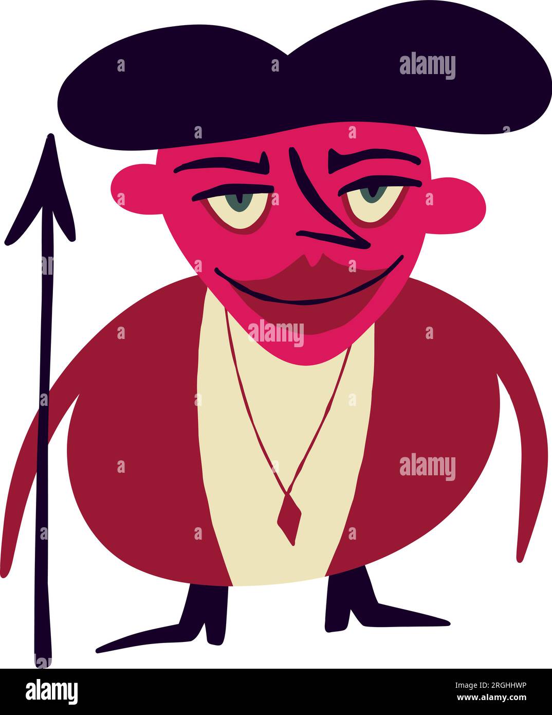 Ugly devil Stock Vector Images - Alamy