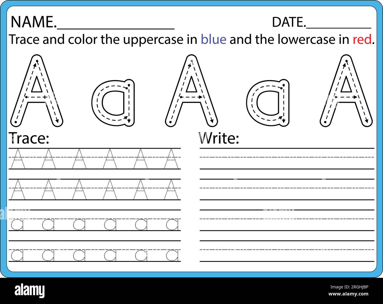 English alphabet flashcards letters Stock Vector Images - Alamy