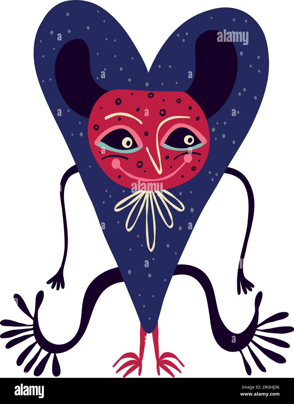 Bizarre costume Stock Vector Images - Alamy