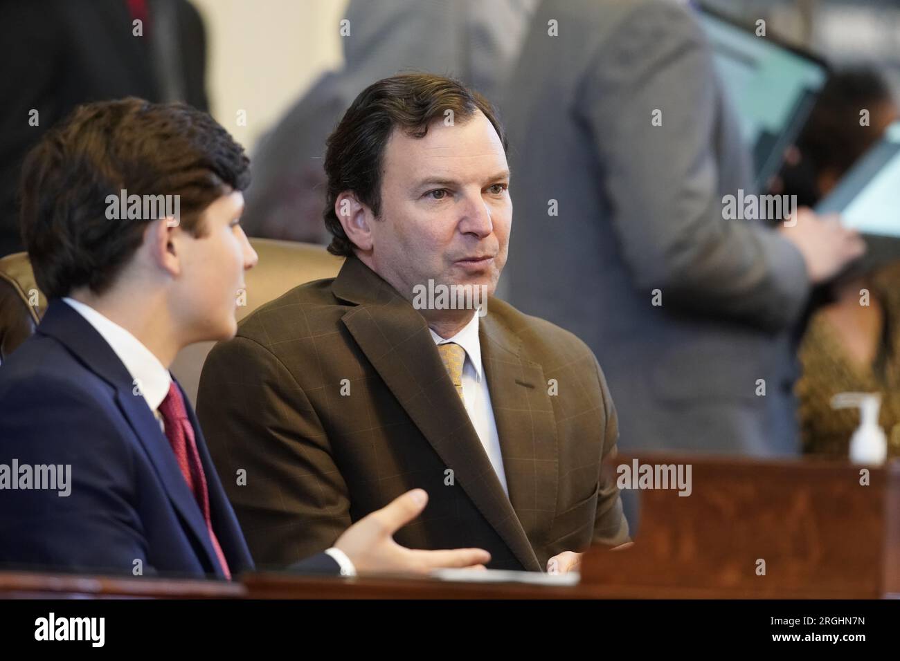 State Rep. CRAIG GOLDMAN, R-Fort Worth) in late afternoon action at the ...