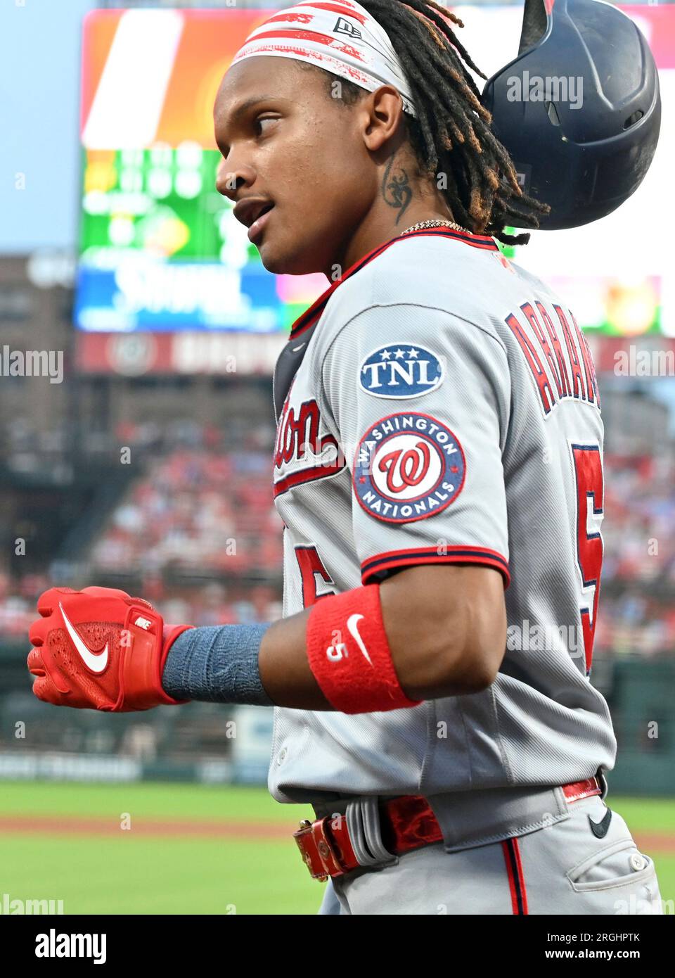 ST. LOUIS, MO - JULY 15: Washington Nationals third baseman Ildemaro ...