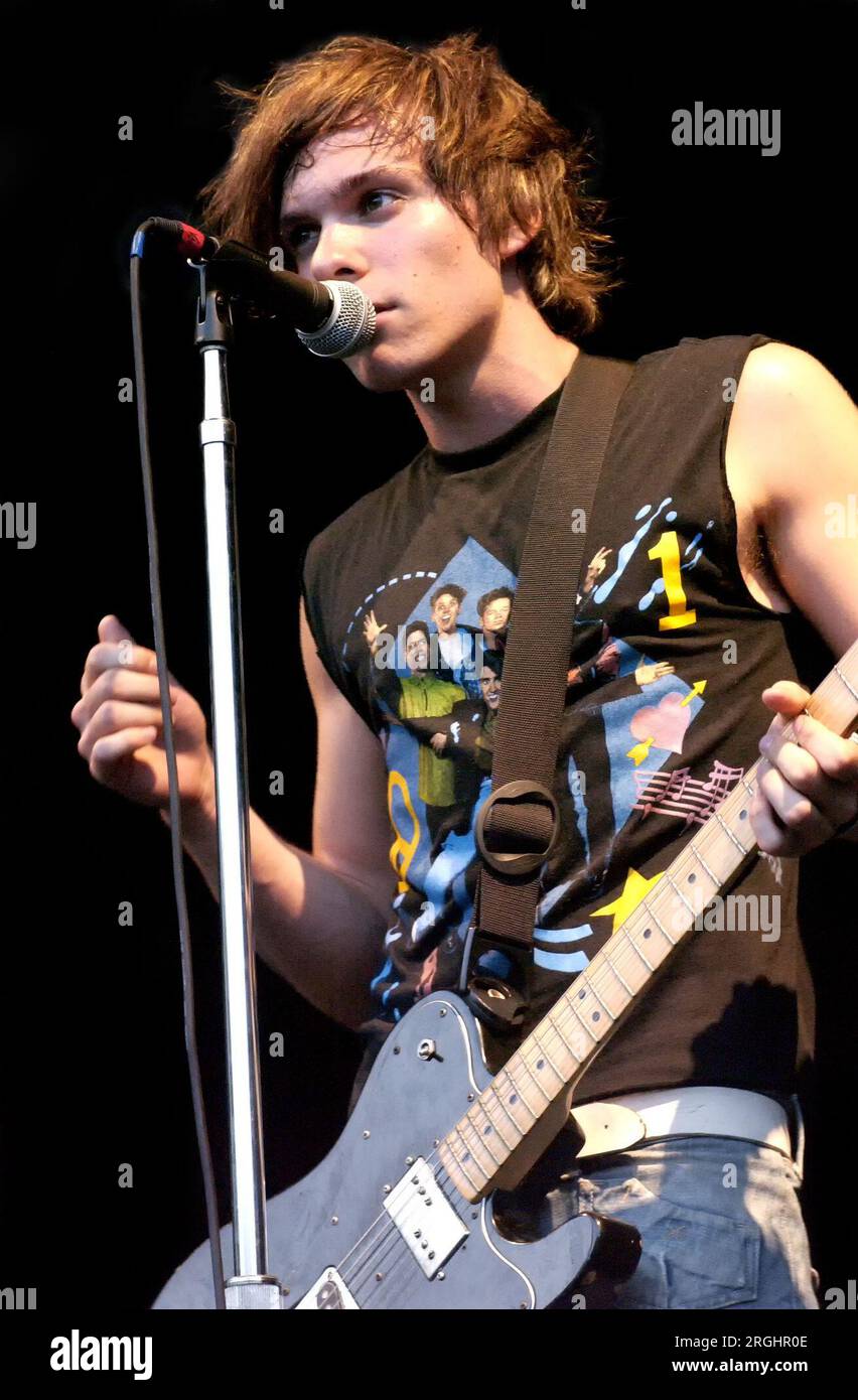 Matthew Bair, Bandcamp, supporting Sugarcult at Brookhaven Amphitheater ...