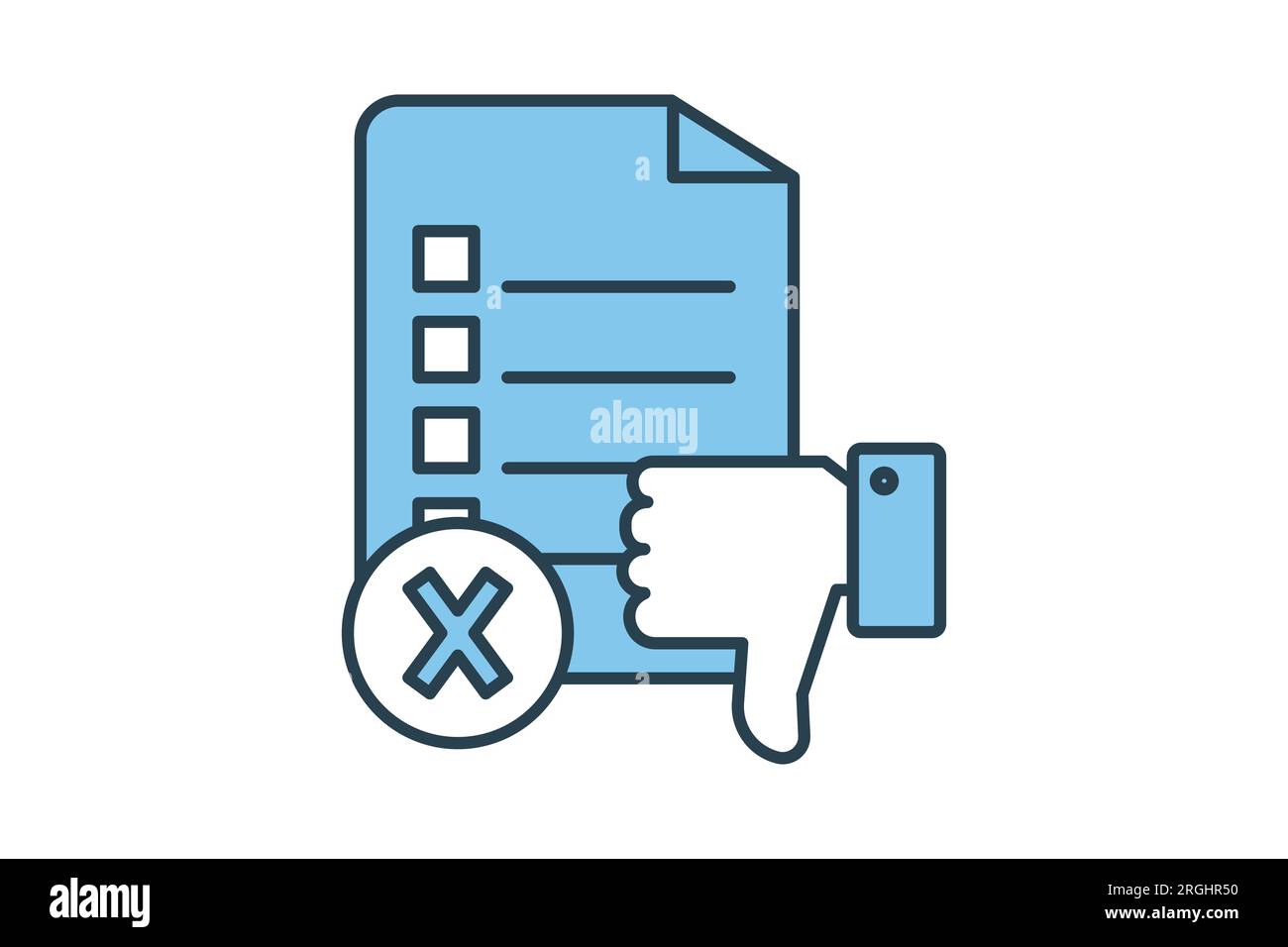 Tone disapproval Cut Out Stock Images & Pictures - Alamy