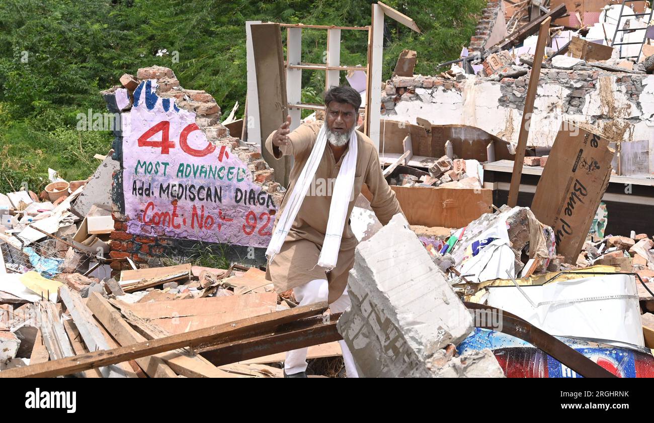 India. 09th Aug, 2023. GURUGRAM, INDIA - AUGUST 9: Abdul Rashid alias ...