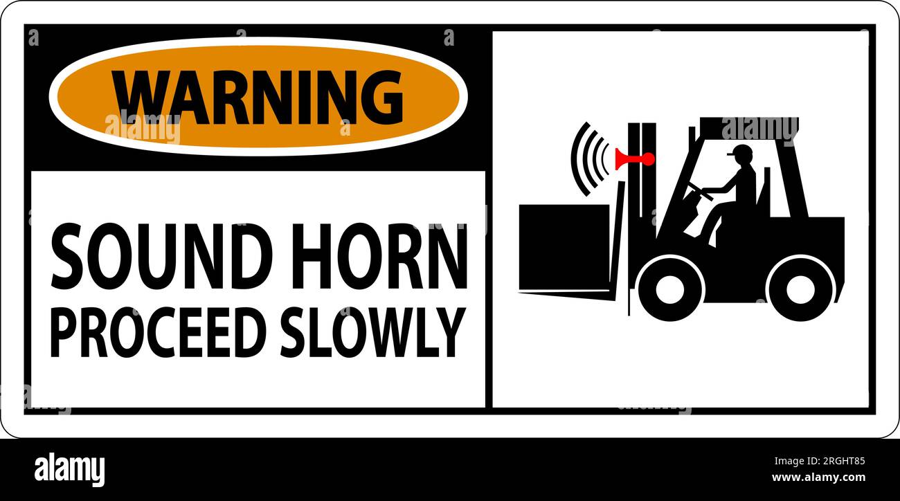 Horn warning Stock Vector Images - Alamy