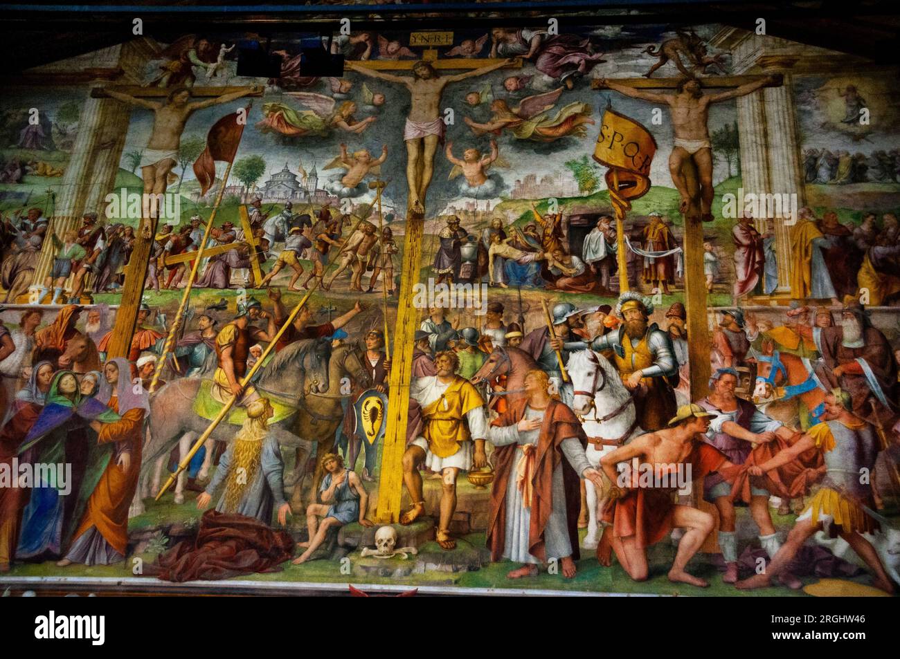 Italian early renaissance fresco hi-res stock photography and images ...