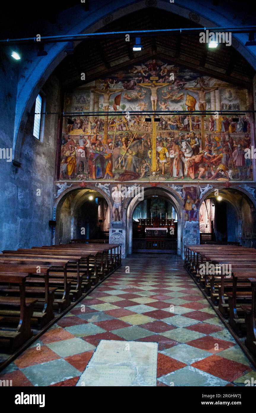Church of Santa Maria Degli Angioliin and early Renaissance masterpiece ...