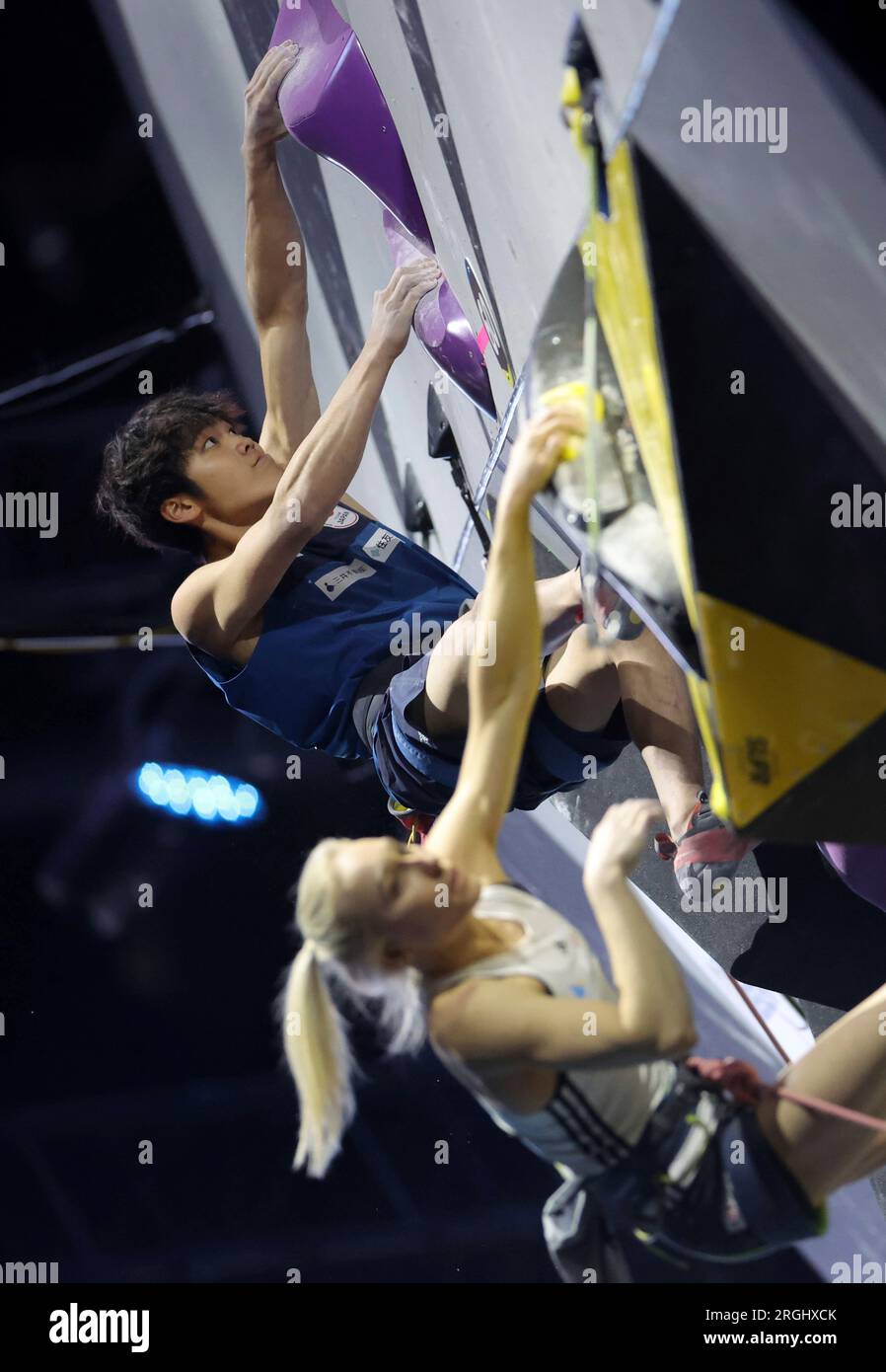 Sorato ANRAKU of Japan performs during the qualifying round of men's ...
