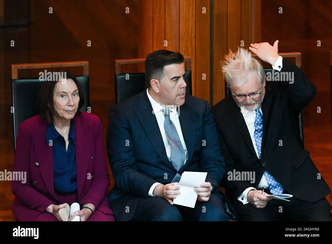 Canberra, Australia. 10th Aug, 2023. Former Australian Prime Minister ...