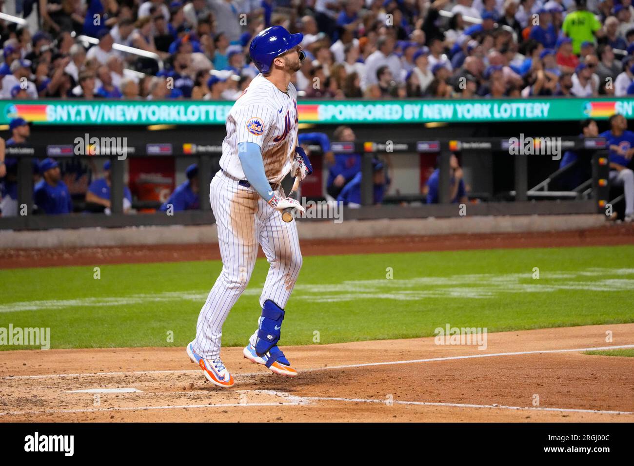 FLUSHING, NY - AUGUST 09: New York Mets First Baseman Pete Alonso (20 ...