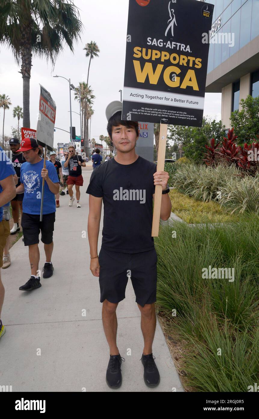Hollywood, California, USA. 9th Aug, 2023. Christopher Larkin at the ...