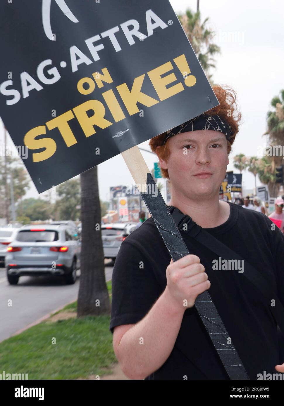 Hollywood, California, USA. 9th Aug, 2023. Gabe Kessler at the WGA100 ...