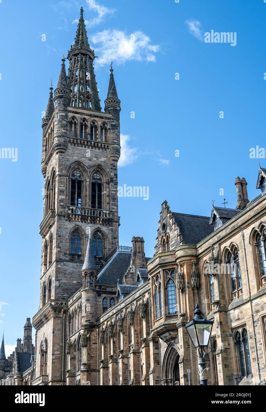Glasgow university main building hi-res stock photography and images ...