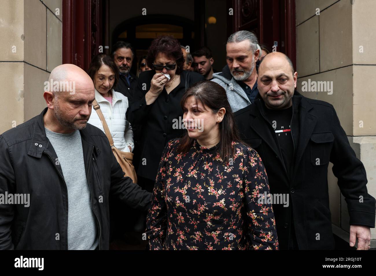 Melbourne, Australia. 10th Aug, 2023. Antonietta Virginia, wife of Paul ...