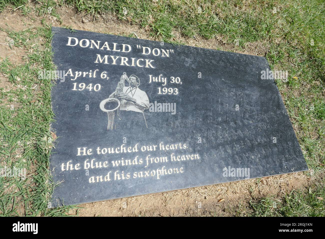 Inglewood, California, USA 8th August 2023 Musician Donald ÔDonÕ Myrick ...