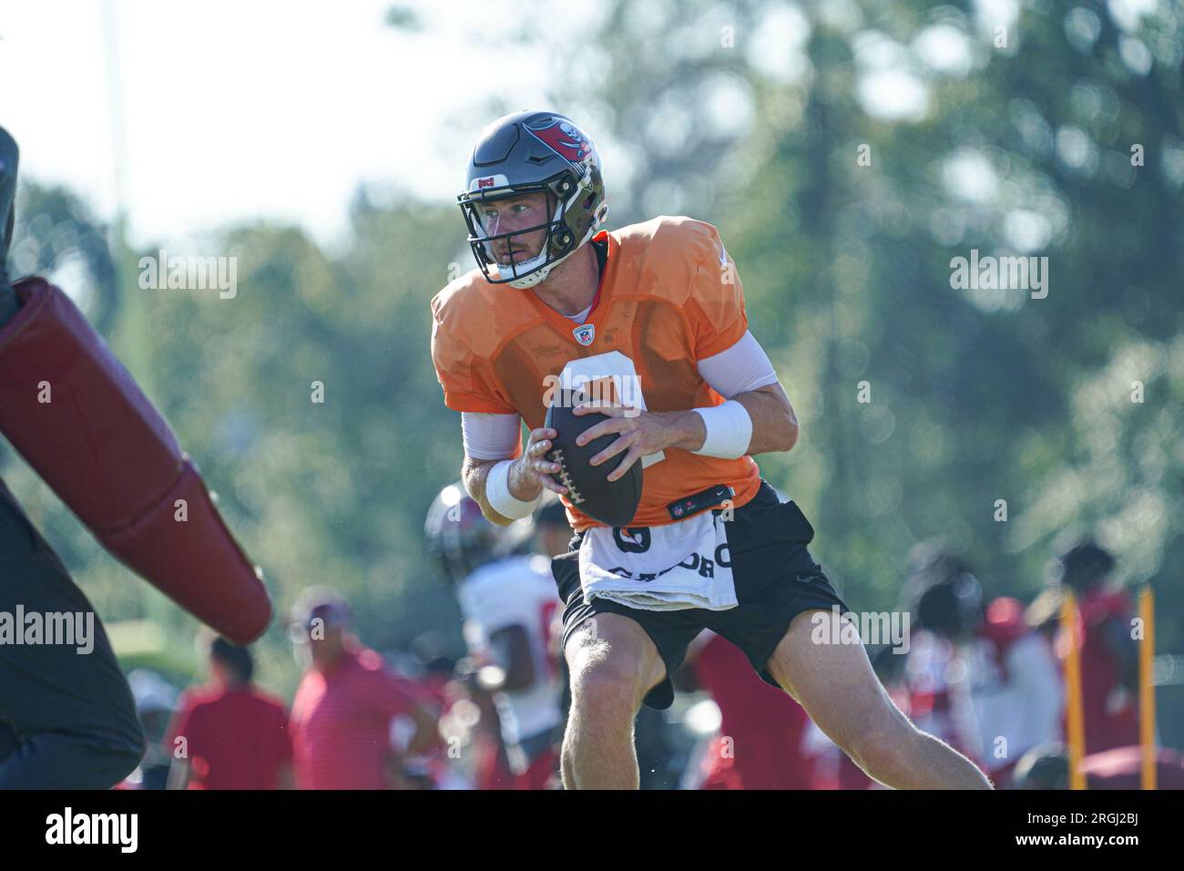 Tampa, Florida, USA, August 8, 2023, Tampa Bay Buccaneers quarterback ...