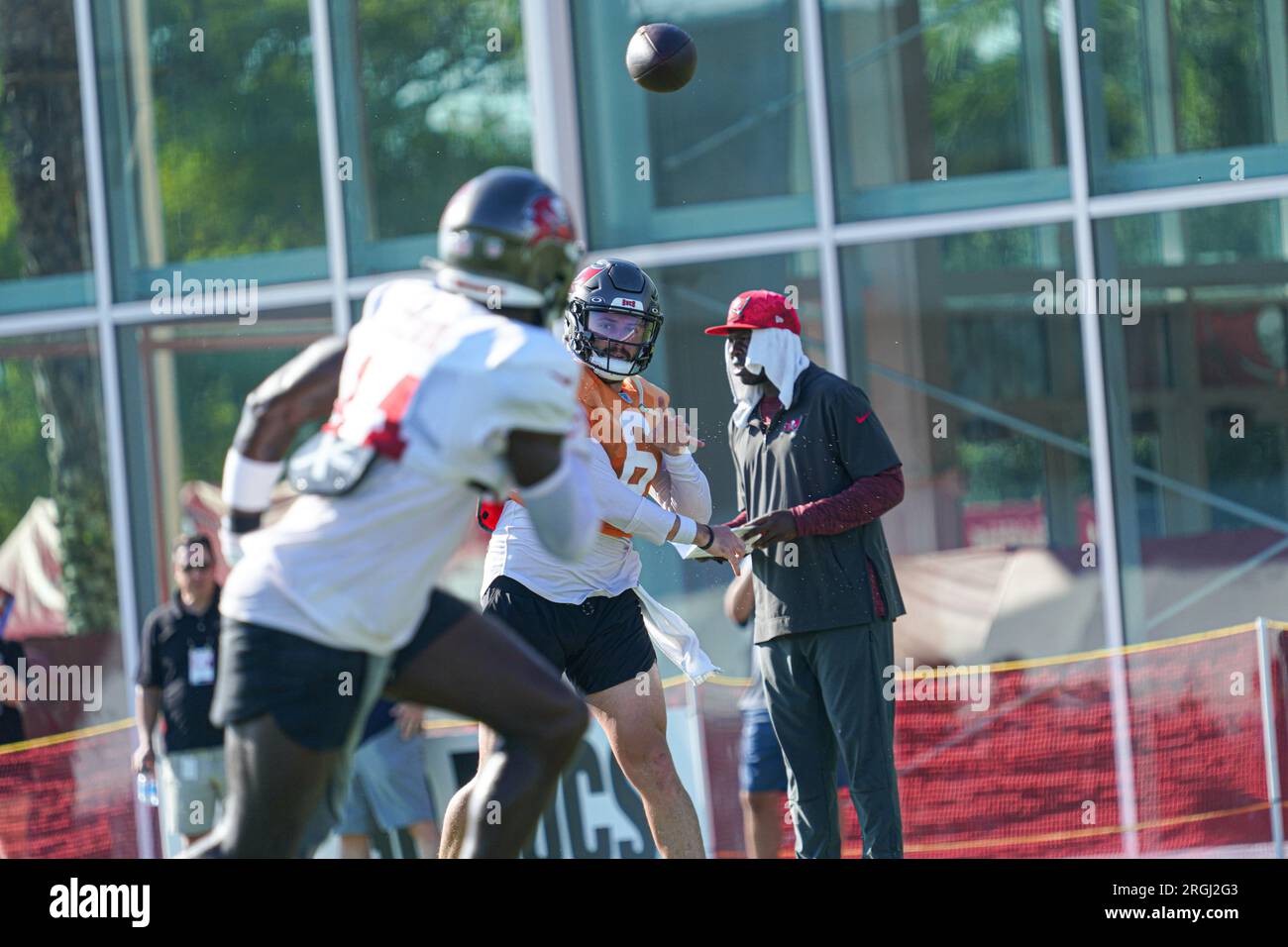 Tampa, Florida, USA, August 8, 2023, Tampa Bay Buccaneers quarterback ...