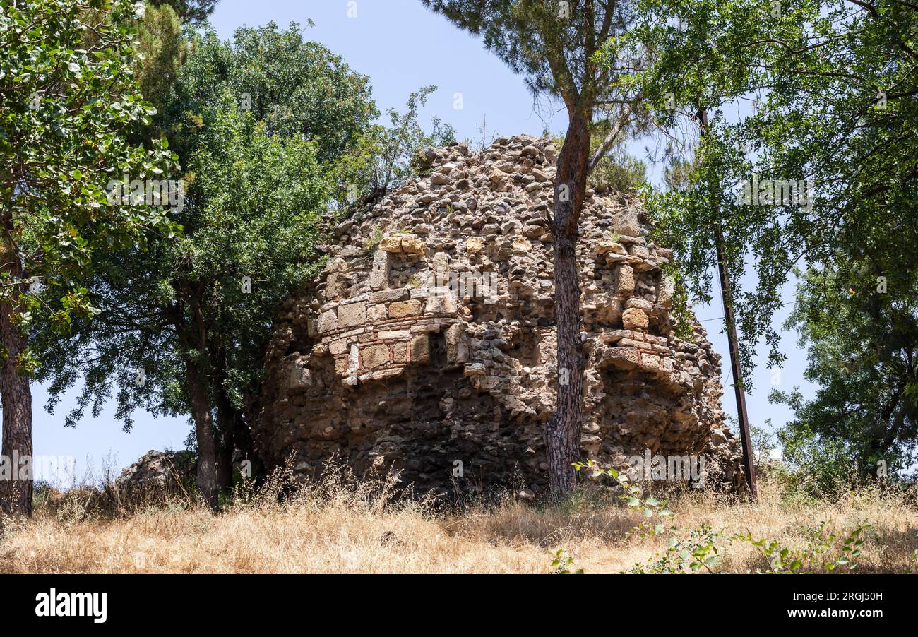 Bigadiç Castle, this castle located in the east of Bigadiç belongs to ...