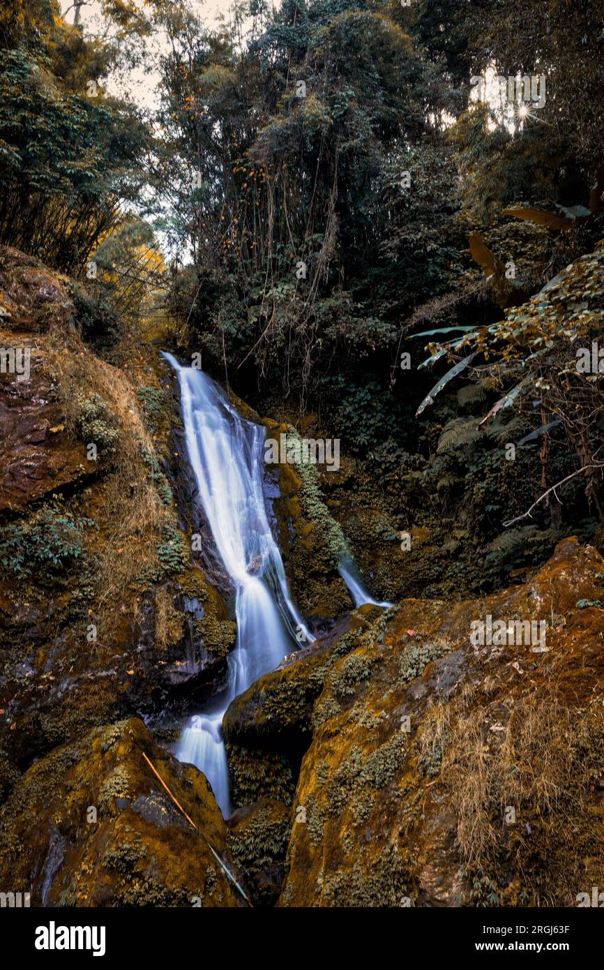 Kala Pathar one of the best tourist spot in North Sikkim Stock Photo ...