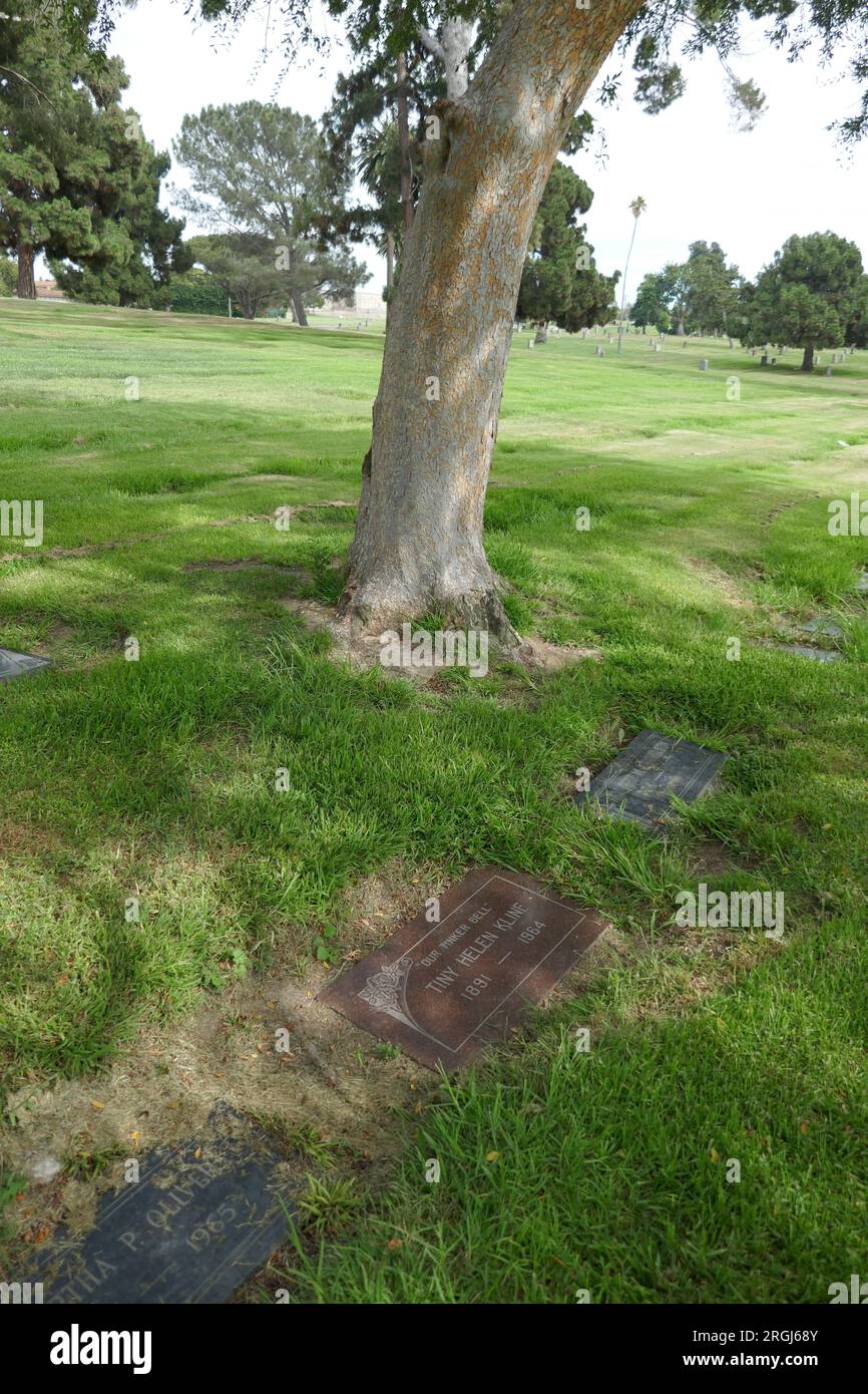 Inglewood, California, USA 8th August 2023 Actress Tiny Kline Grave at ...