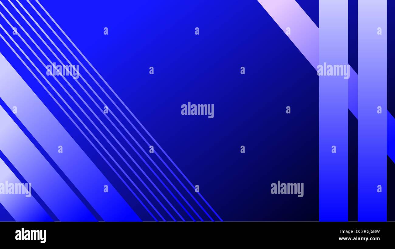 Geometric rectangle strips bluish white gradient background Stock ...