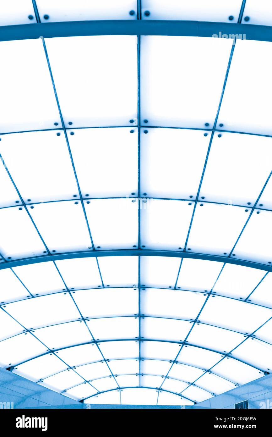 Transparent glass ceiling hall hi-res stock photography and images - Alamy
