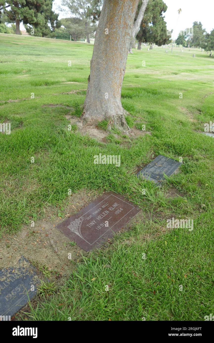 Inglewood, California, USA 8th August 2023 Actress Tiny Kline Grave at ...