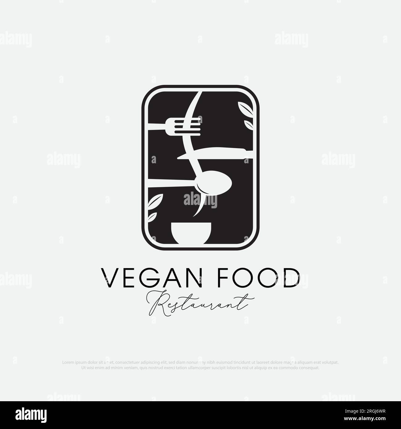 Healthy Vegan food Logo design vector, healthy eating restaurant ... Healthy Vegan food Logo design vector, healthy eating restaurant ...