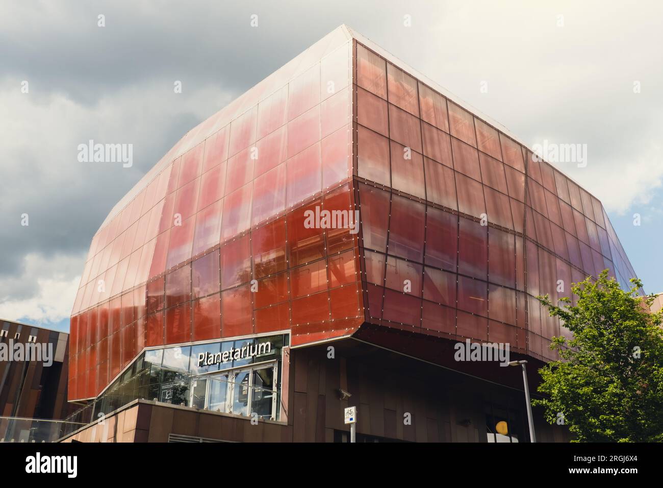 Warsaw Poland - May 2022 View of the Copernicus Science Centre ...