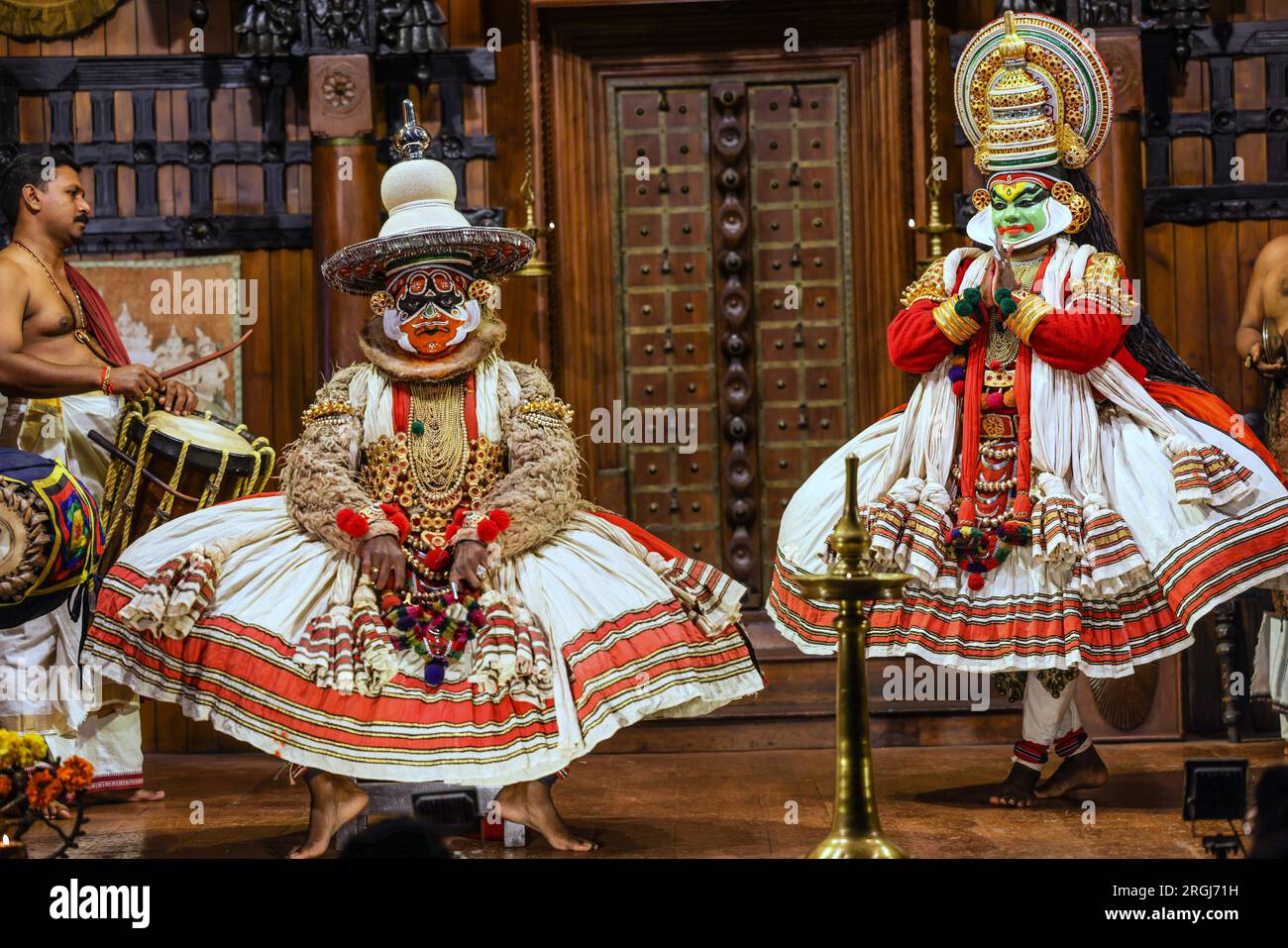 Kochi, India. 10th Aug, 2023. Kerala Kathakali originated in the Early ...