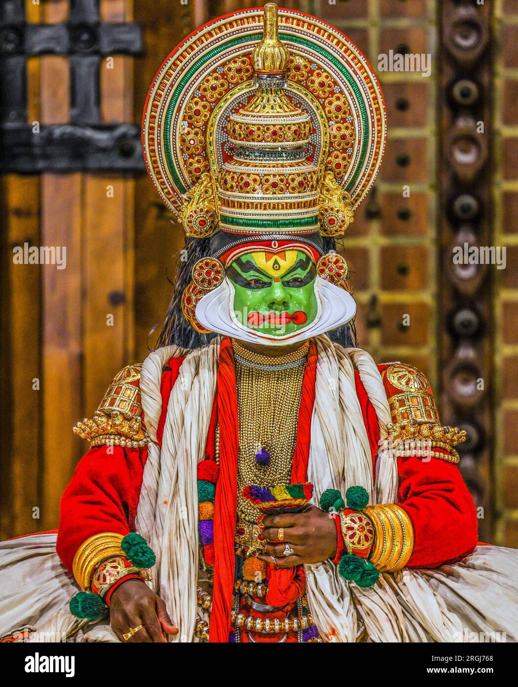 Kochi, India. 10th Aug, 2023. Kerala Kathakali originated in the Early ...