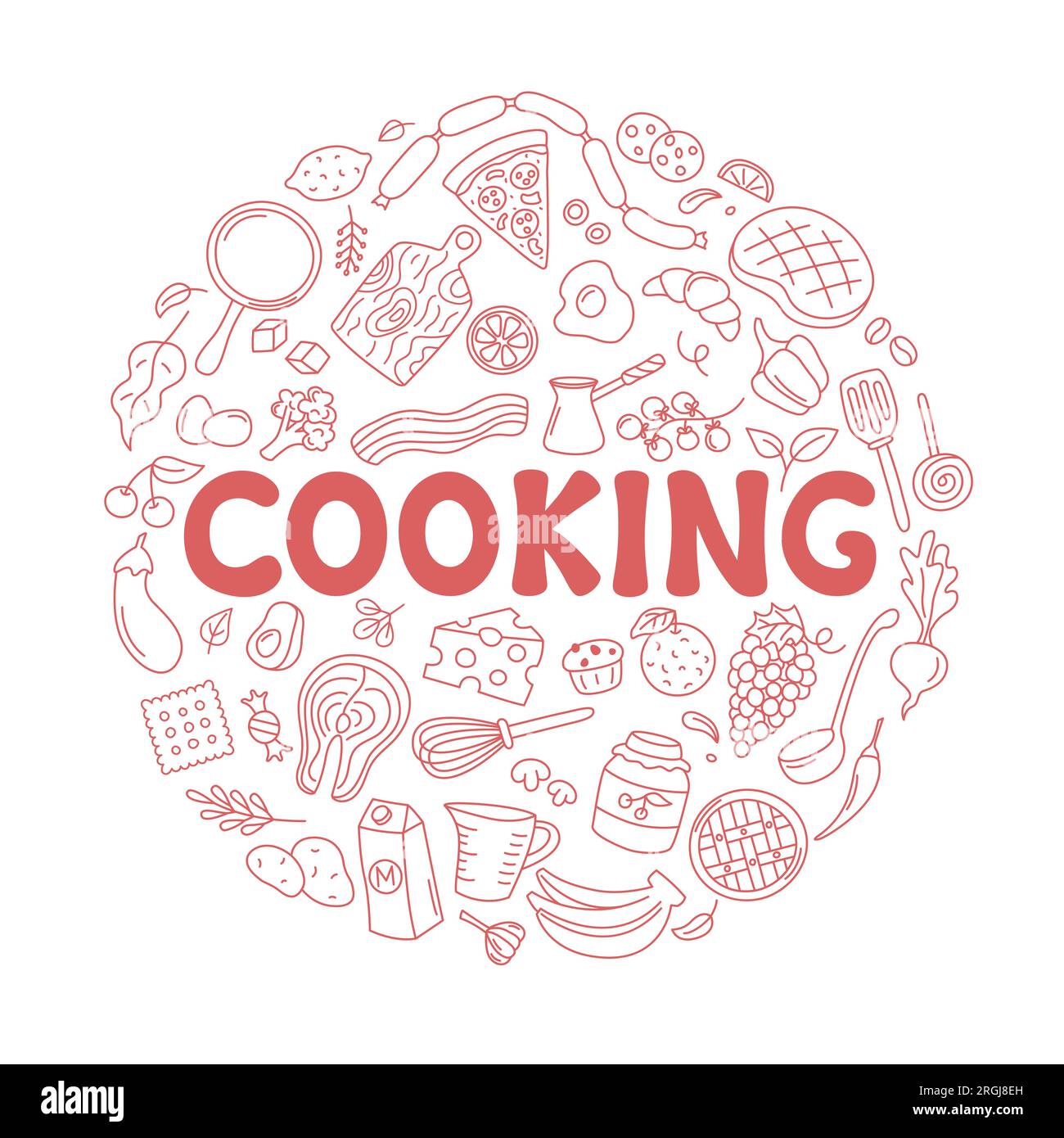 Vegetables hand cutting Stock Vector Images - Alamy