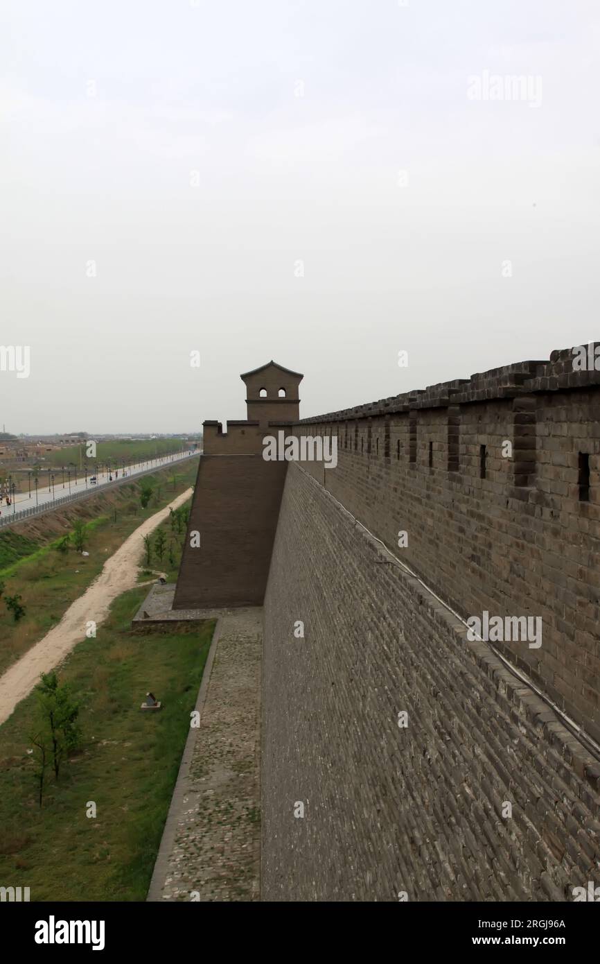 Shanxi Pingyao, ancient Chinese traditional architectural wind walls ...