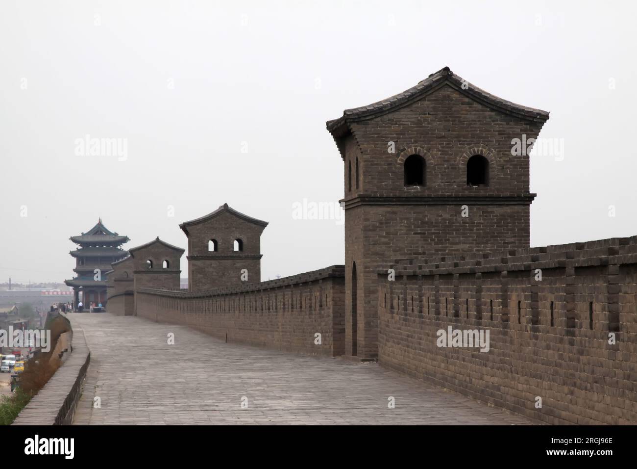 Shanxi Pingyao, ancient Chinese traditional architectural wind walls ...