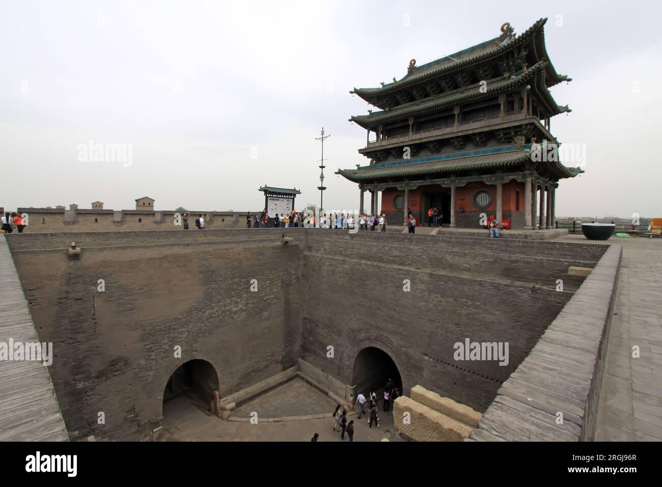 Shanxi Pingyao, ancient Chinese traditional architectural wind walls ...