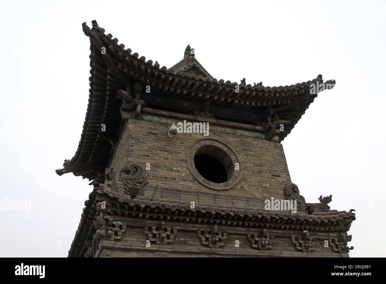 Shanxi Pingyao, ancient Chinese traditional architectural wind walls ...
