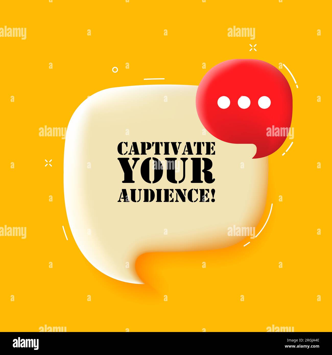 Captivate your audience. Speech bubble with Captivate your audience ... Captivate your audience. Speech bubble with Captivate your audience ...